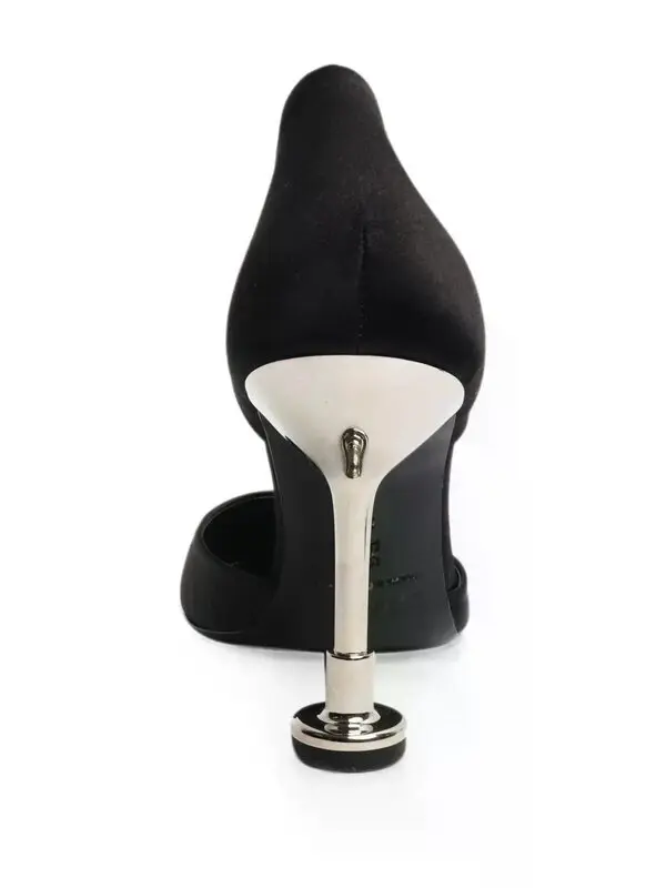 Staud Satin D'orsay Heeled Pumps