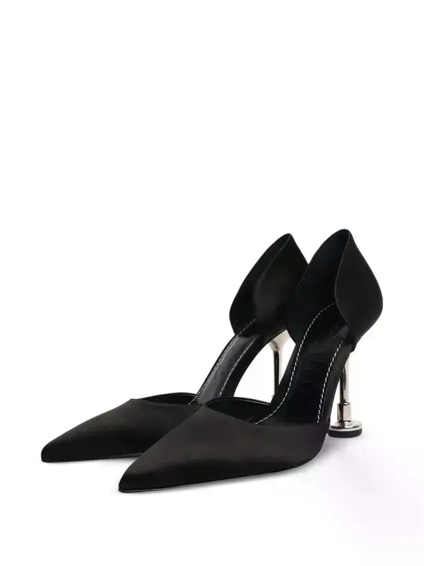 Staud Satin D'orsay Heeled Pumps