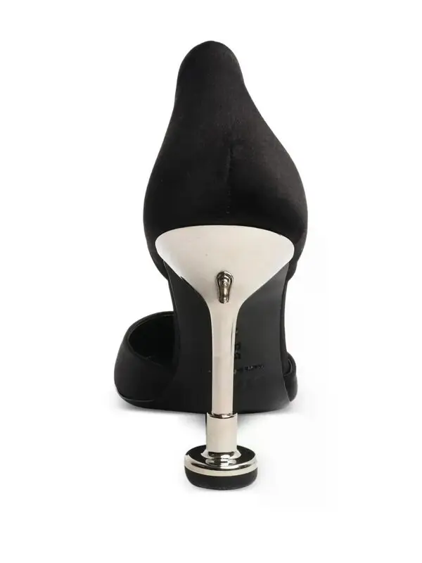 Staud Satin D'orsay Heeled Pumps