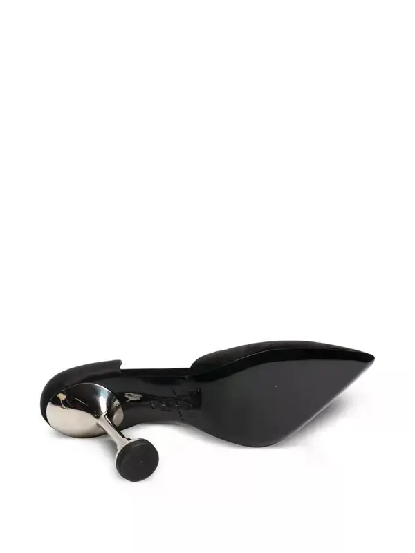 Staud Satin D'orsay Heeled Pumps