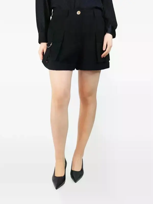 Balmain Wool Cargo Shorts