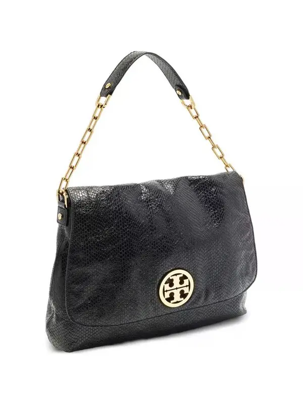 Tory Burch Snake-embossed Leather Shoulder Bag