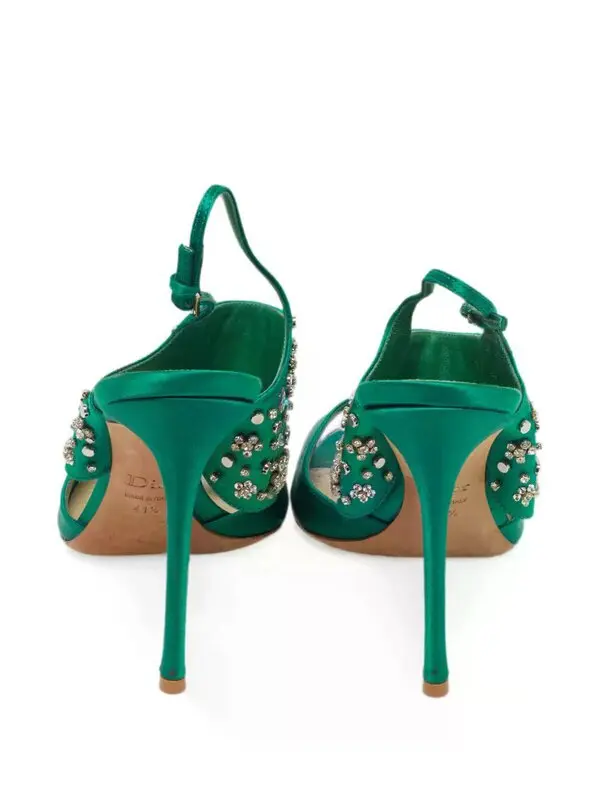 Dior Crystal-embellished Ankle-strap Sandals