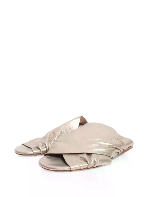 FORTE_FORTE Criss-cross Sandals