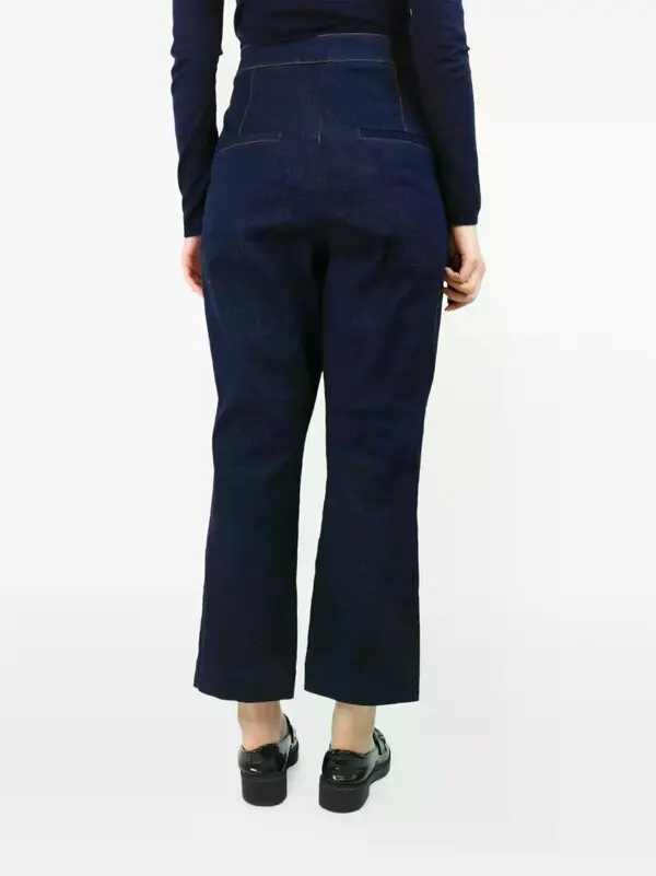 Veronica Beard Seam-detail Pocket Jeans