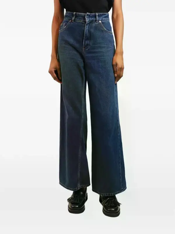 Dior High-waist Wide-leg Jeans
