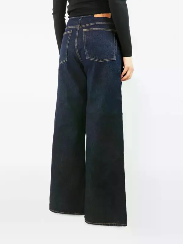 Ulla Johnson Noella Wide-leg Jeans - Blue