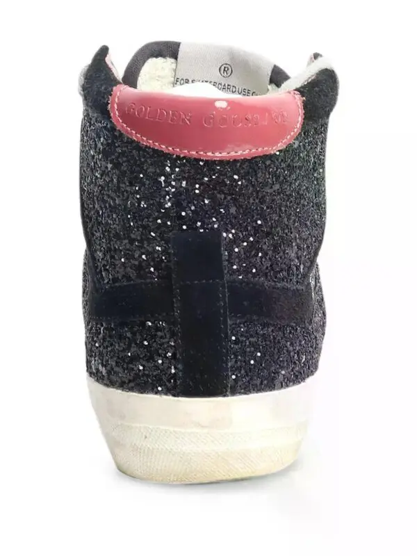 GOLDEN GOOSE Mid Star Glitter Sneakers