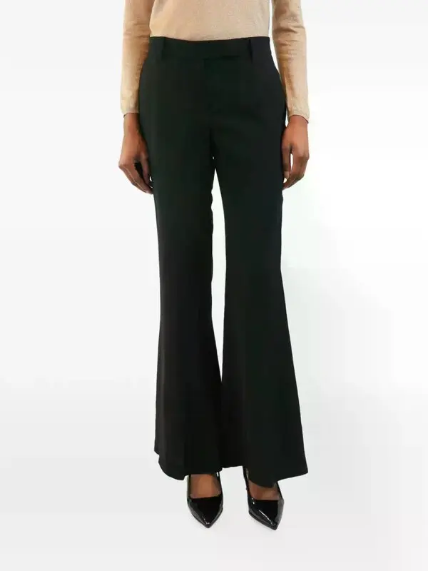 Brunello Cucinelli Pressed Crease Flared Trousers