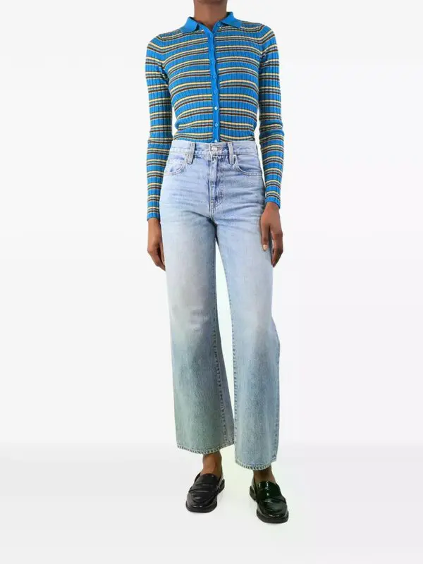 SLVRLAKE Bleached Effect Jeans