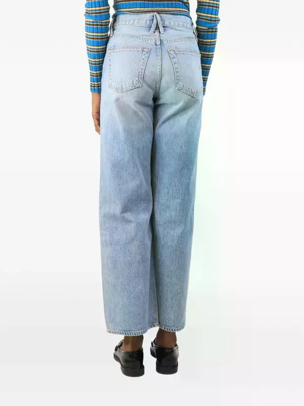SLVRLAKE Bleached Effect Jeans
