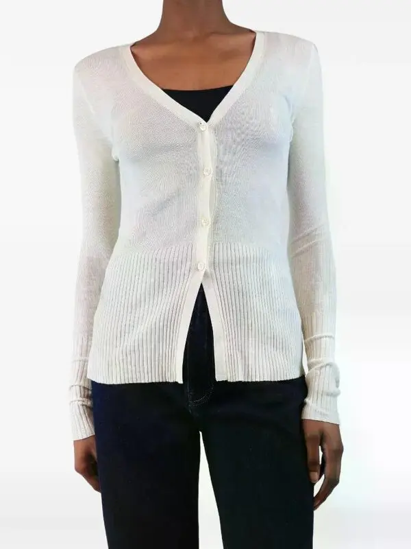 ISSUE TWELVE Twenty 8 Twelve Christine Ribbed-knit Cardigan