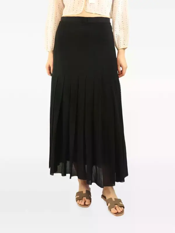 JIL SANDER Pleated Midi Skirt