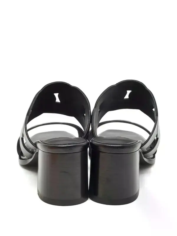 Hermès Gaby Leather Sandals