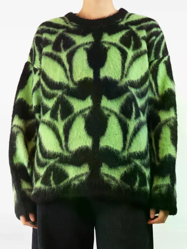 La DoubleJ Camden Patterned Sweater - Green