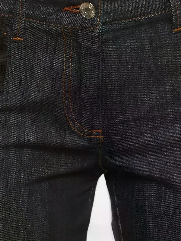 Dolce & Gabbana Flared Jeans With Contrast Stitching