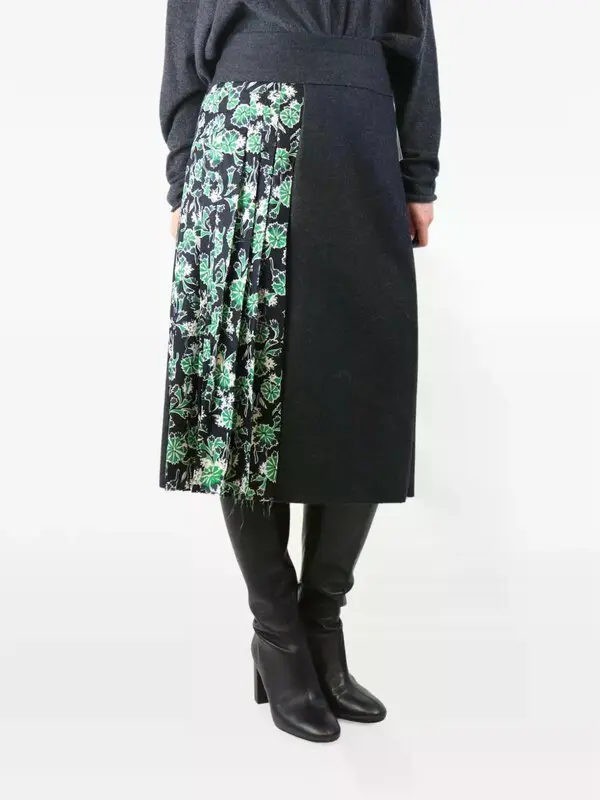 Marni Panelled Midi Skirt