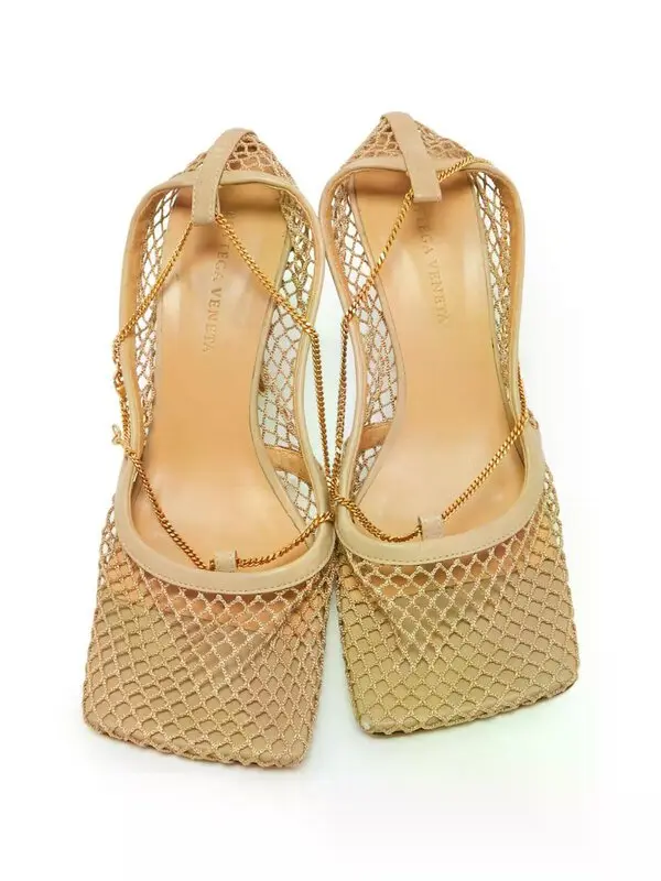 Bottega Veneta Stretch Mesh Pumps