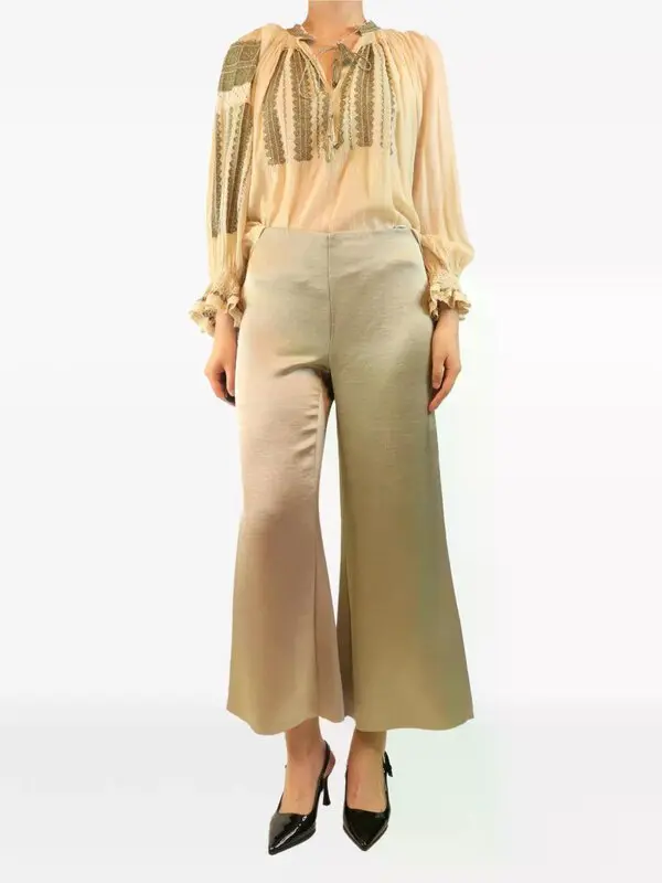 Vince Satin Palazzo Pants