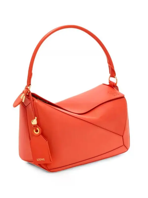 Loewe Medium Puzzle Shoulder Bag - Orange
