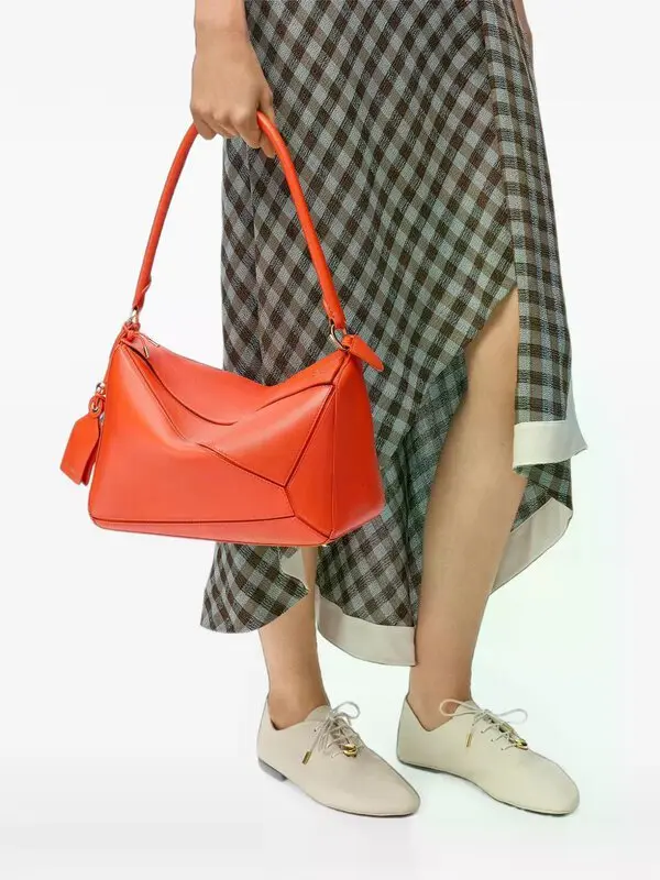 Loewe Medium Puzzle Shoulder Bag - Orange