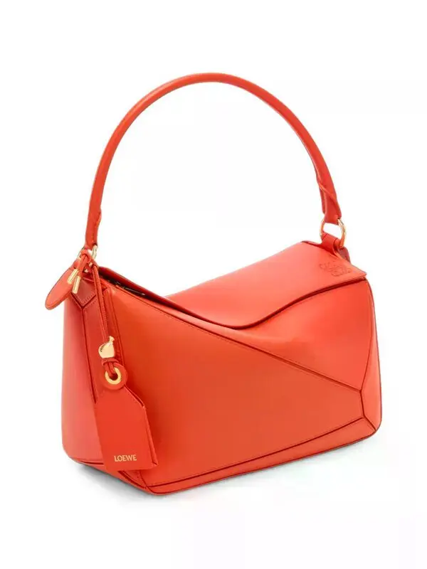 Loewe Medium Puzzle Shoulder Bag - Orange