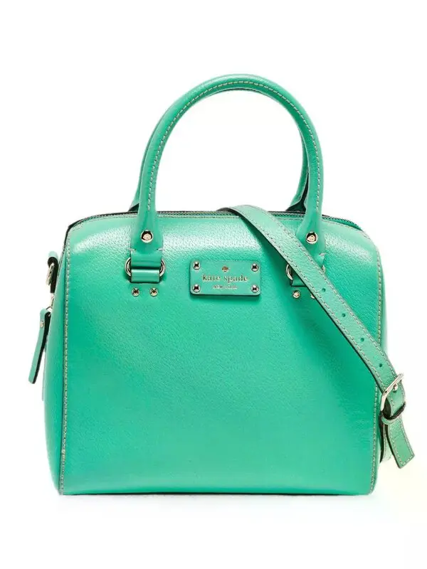 Kate Spade New York Wellesley Alessa Leather Tote Bag - Green