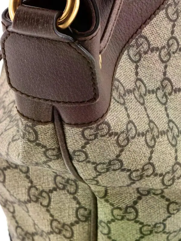 Gucci Ophidia Gg Coated Canvas Medium Bucket Bag