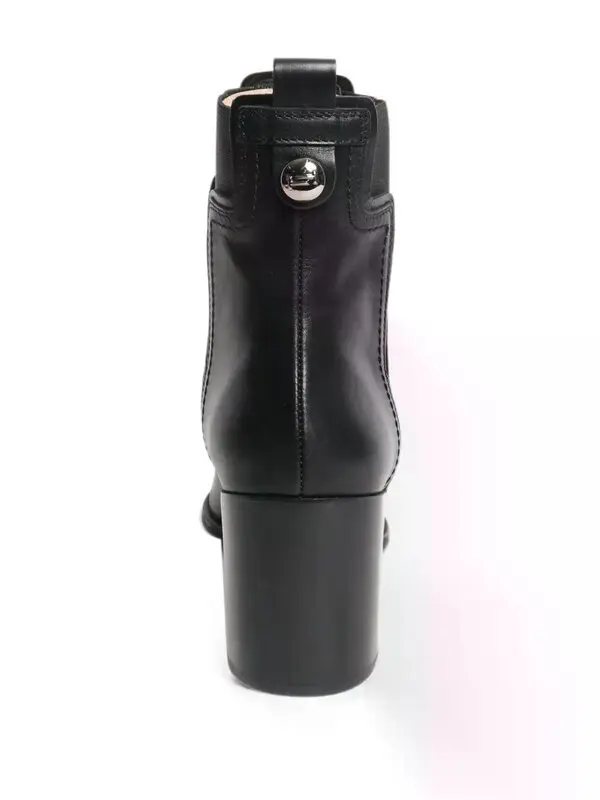 TOD'S Elasticated-side Leather Ankle Boots