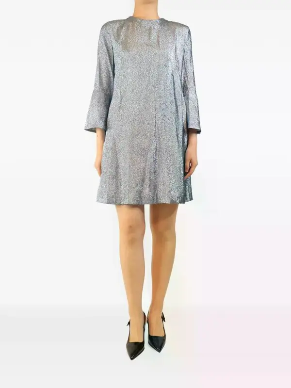 Stella McCartney Lurex Bell-sleeve Dress
