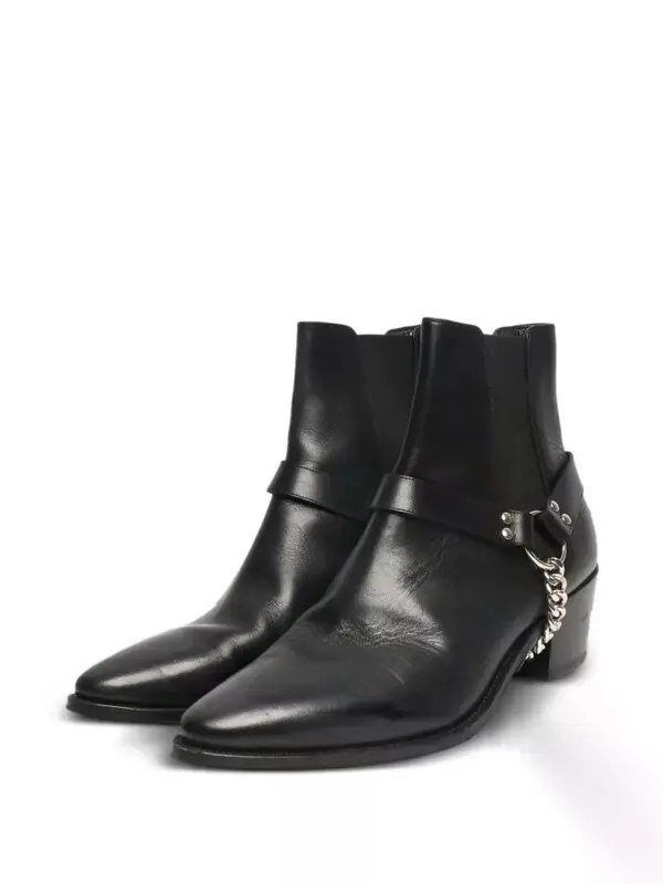 Celine Camargue Chain-link Ankle Boots