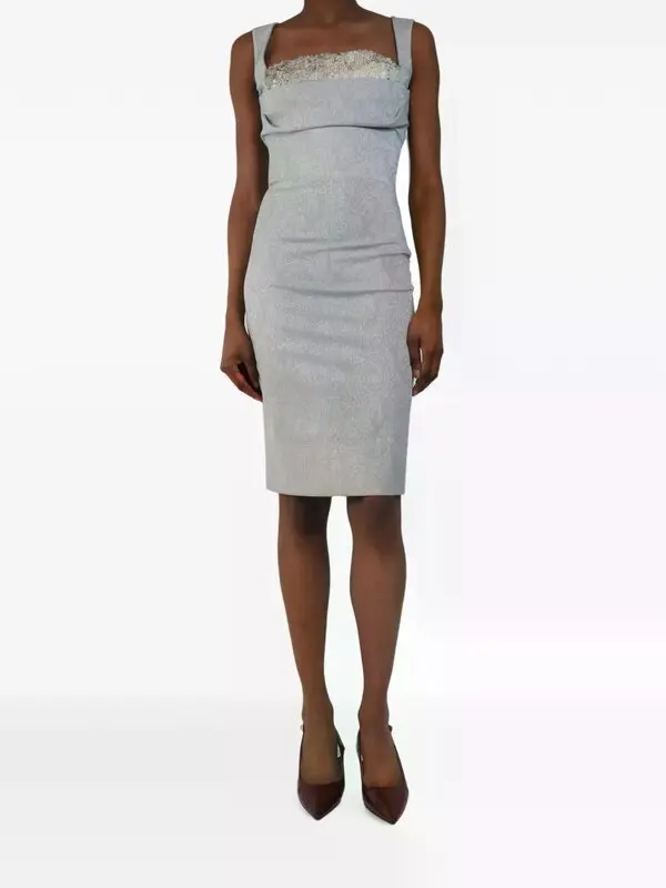 VIVIENNE WESTWOOD Sequin Midi Dress - Grey