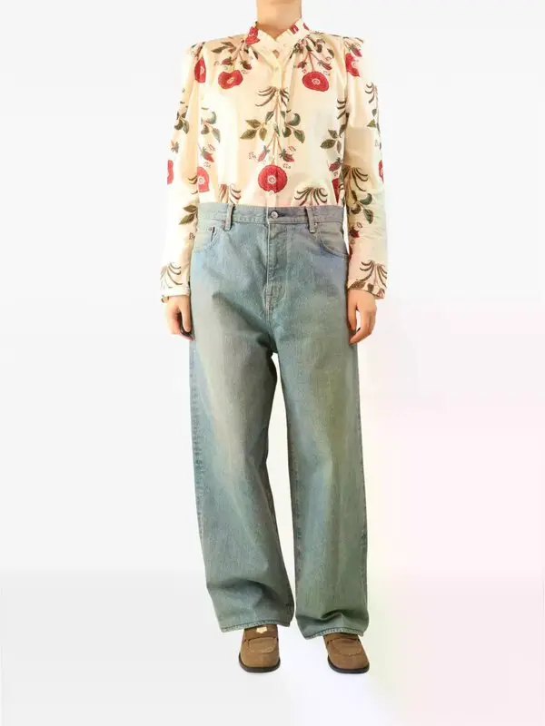 LEVI'S X Junya Watanabe Washed Wide-leg Jeans
