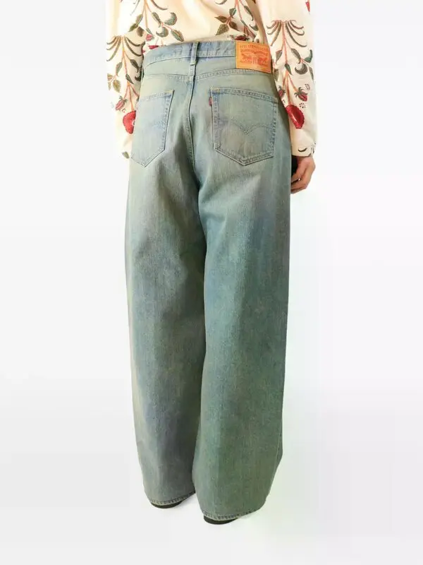 LEVI'S X Junya Watanabe Washed Wide-leg Jeans
