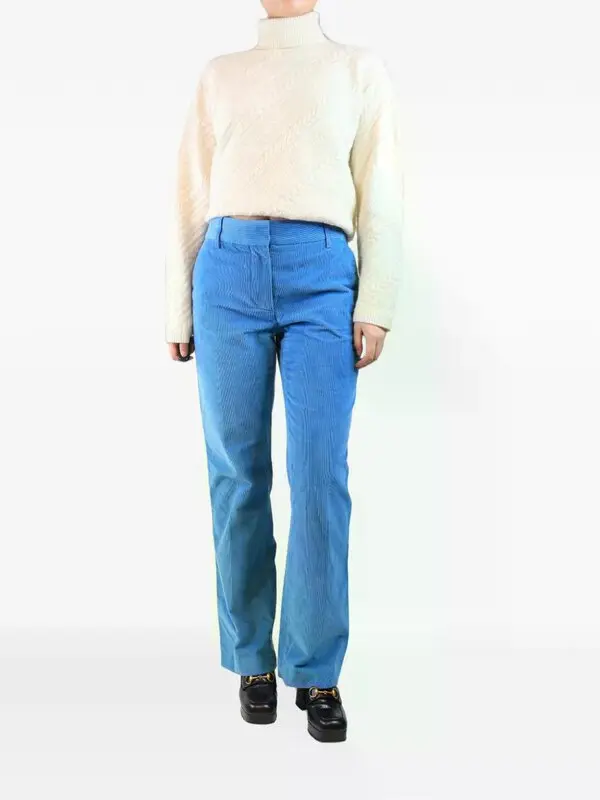 Victoria Beckham Corduroy-effect Trousers