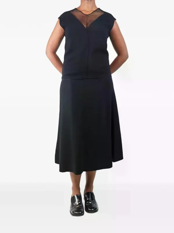 Marni Panelled Midi Skirt