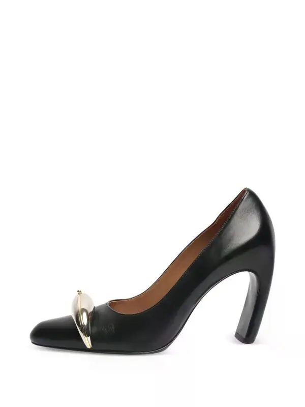 Tory Burch Pierced Curved-heel Pumps