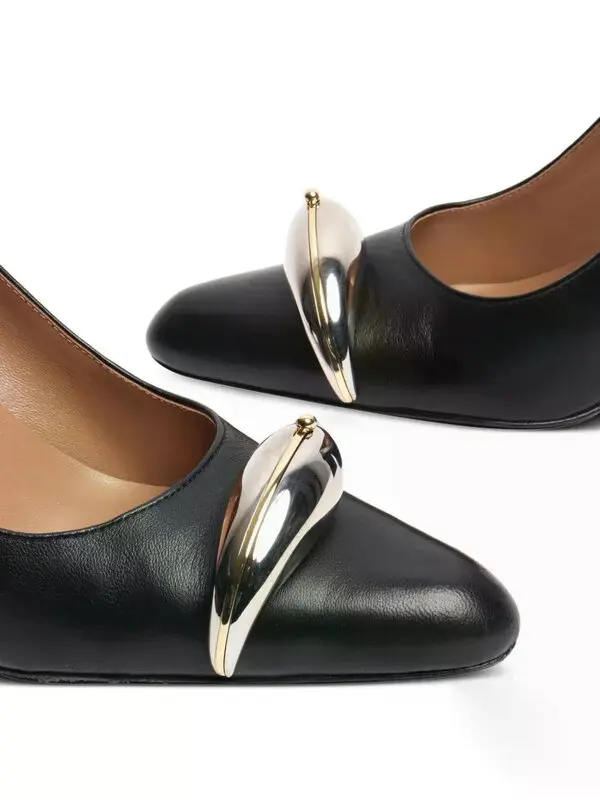 Tory Burch Pierced Curved-heel Pumps