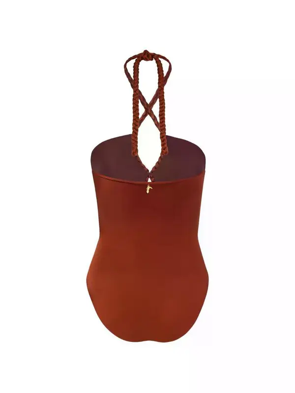 Juan De Dios Saint Tropez Braided-trim Swimsuit