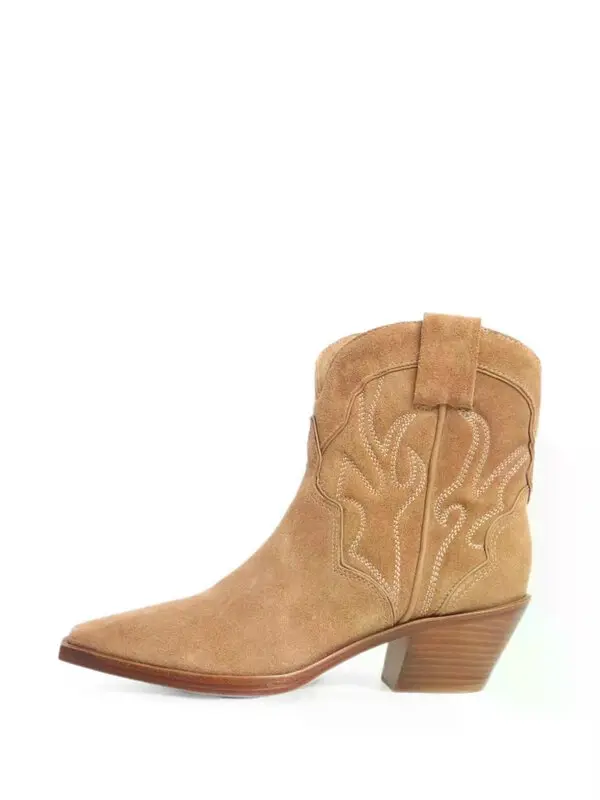 REFORMATION Otto Western Boots - Neutrals