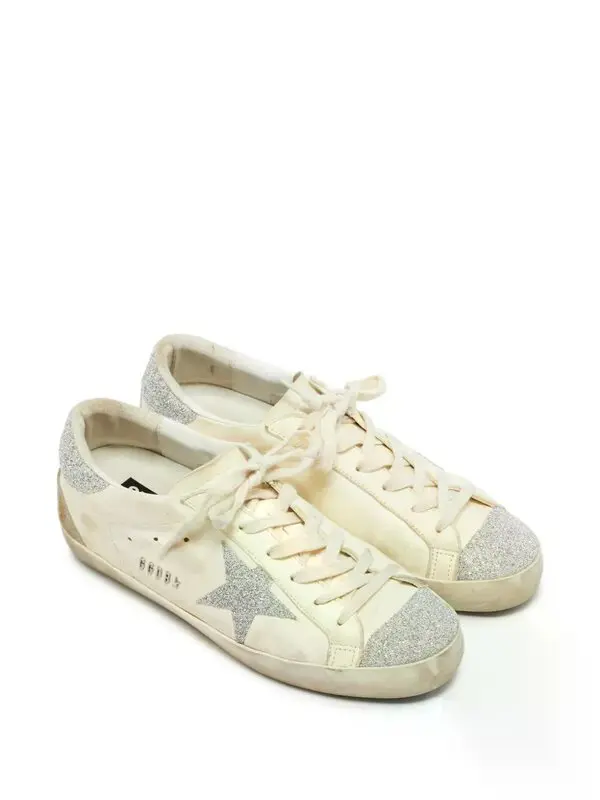 GOLDEN GOOSE Ball Star Leather Low-top Sneakers - Neutrals