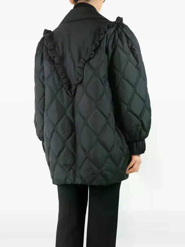 GANNI Quilted Zip-fastening Jacket