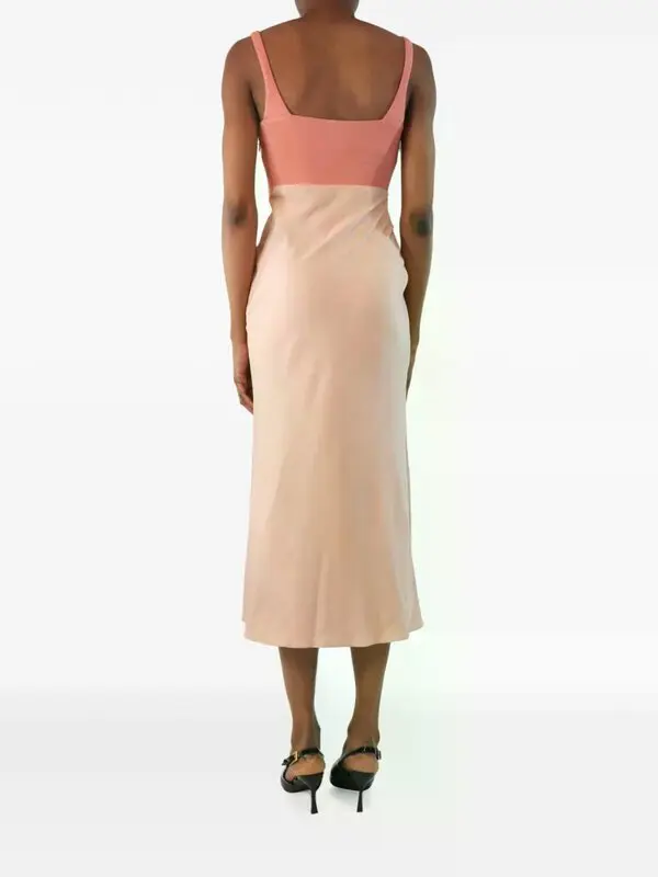 Tome Sleeveless V-neck Midi Dress