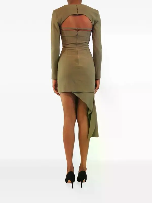 Jacquemus La Montagne Asymmetric Dress