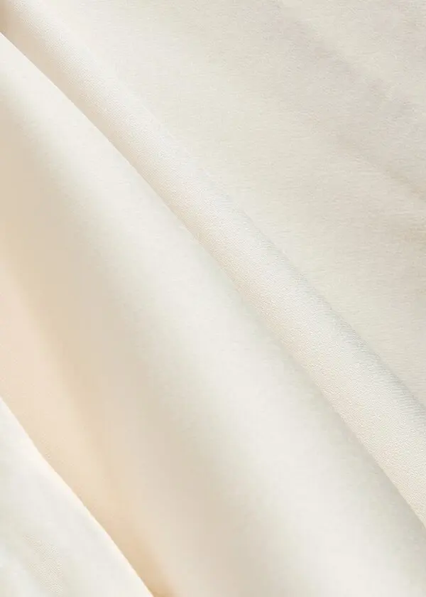 Giuliva Heritage The Anna Double-breasted Satin Blazer