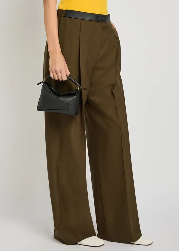 Loewe Puzzle Edge Mini Grained Leather Top Handle Bag
