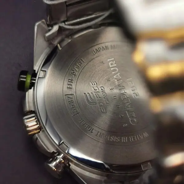 Casio Edifice Solar Powered Chronograph Watch With Sapphire Crystal - Default Color
