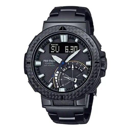 Casio Pro Trek Outdoor Series Stainless Steel Watch - Black