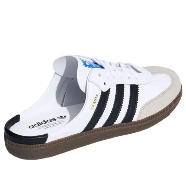 Adidas Samba Mule - Cloud White/core Black