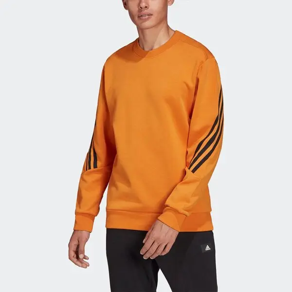 Adidas Stripe Crewneck Pullover